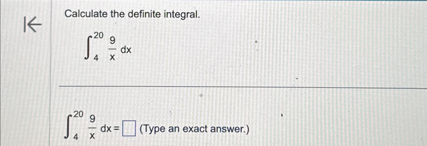 Solved Calculate the definite | Chegg.com