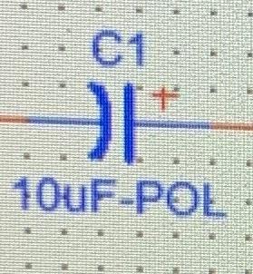 Solved C1 [+ F 10uF-POL | Chegg.com