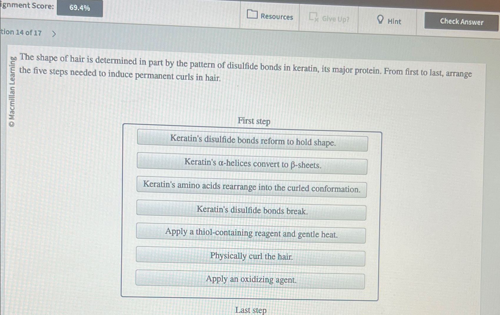 Solved Ignment Score:ResourcesHinttion 14 ﻿of 17The shape of | Chegg.com