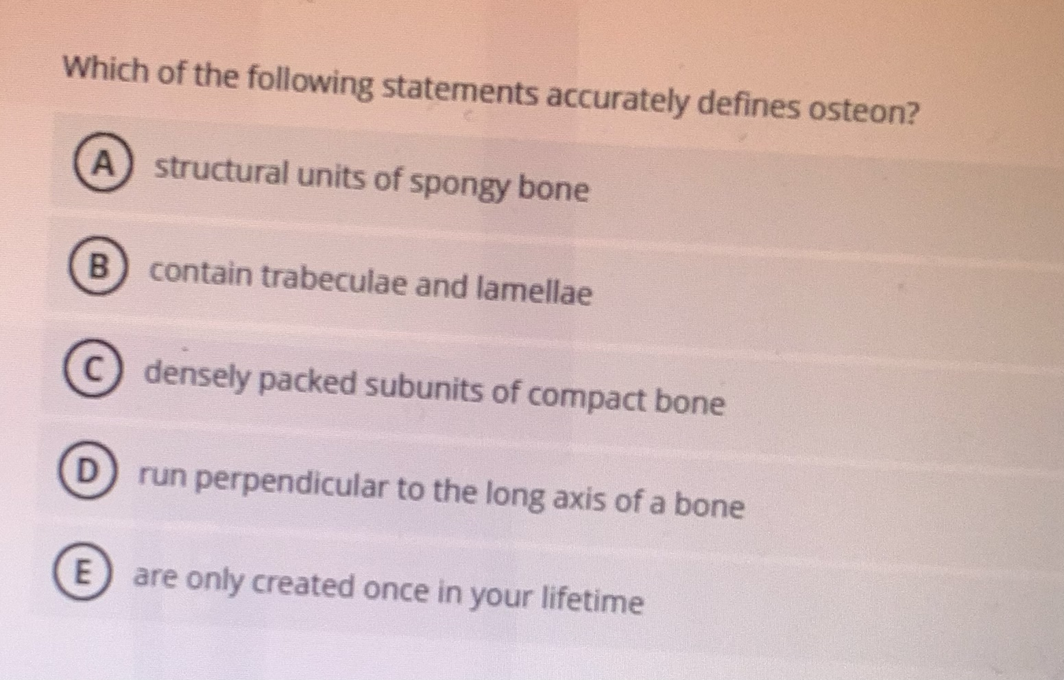 Solved Which of the following statements accurately defines | Chegg.com