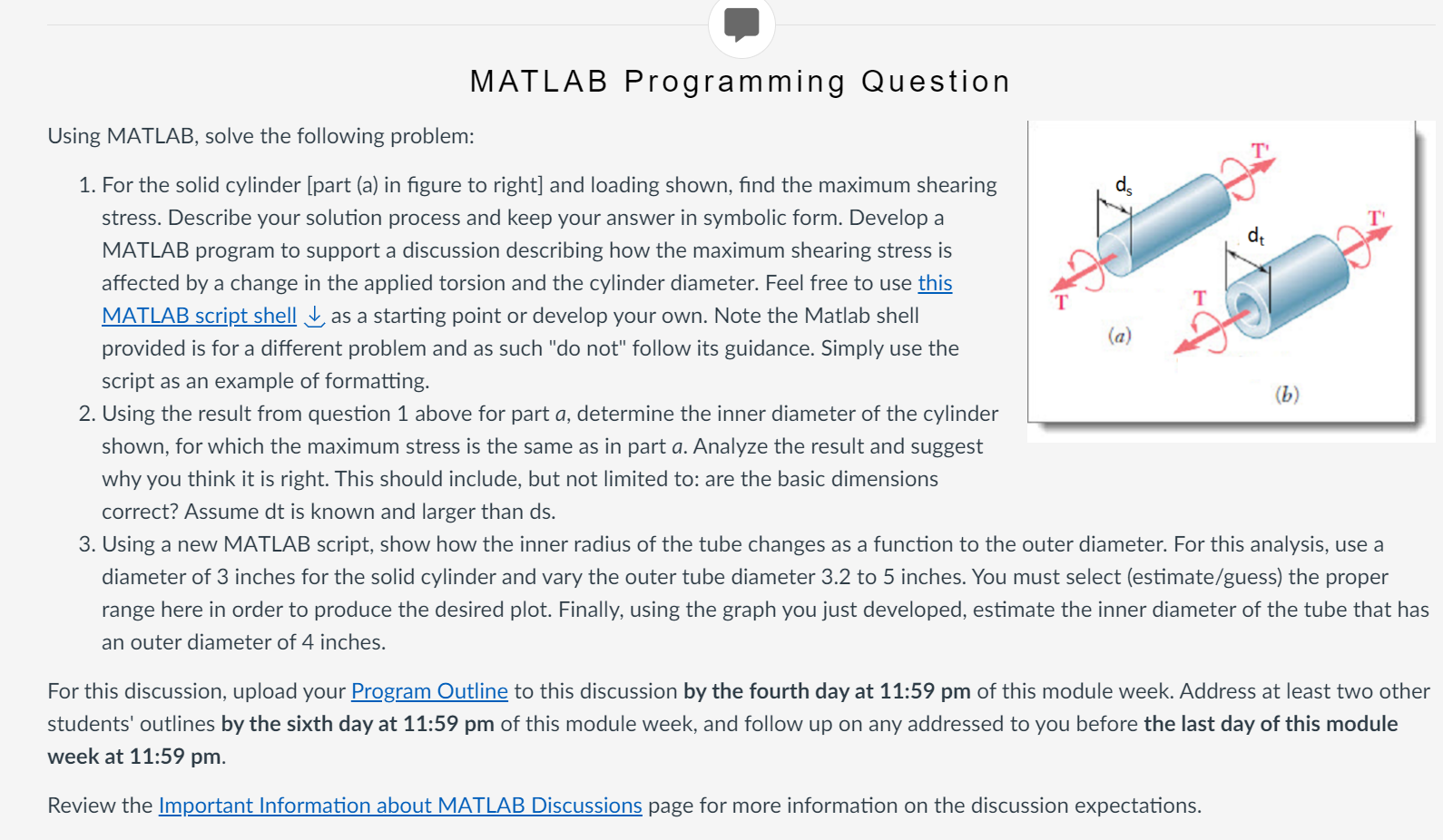 Solved The Discussion Problems reflect the concepts that are | Chegg.com