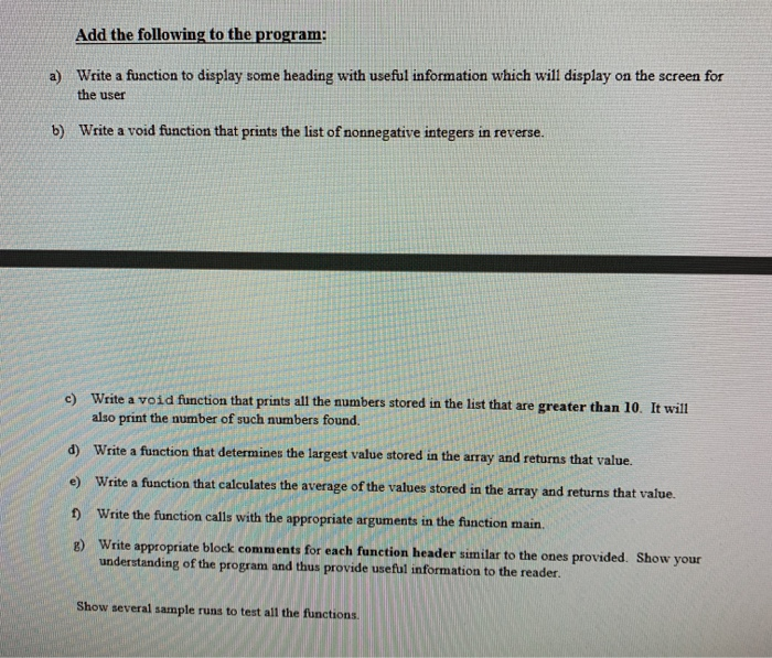 Solved onsider proper layout and correct indentation. | Chegg.com