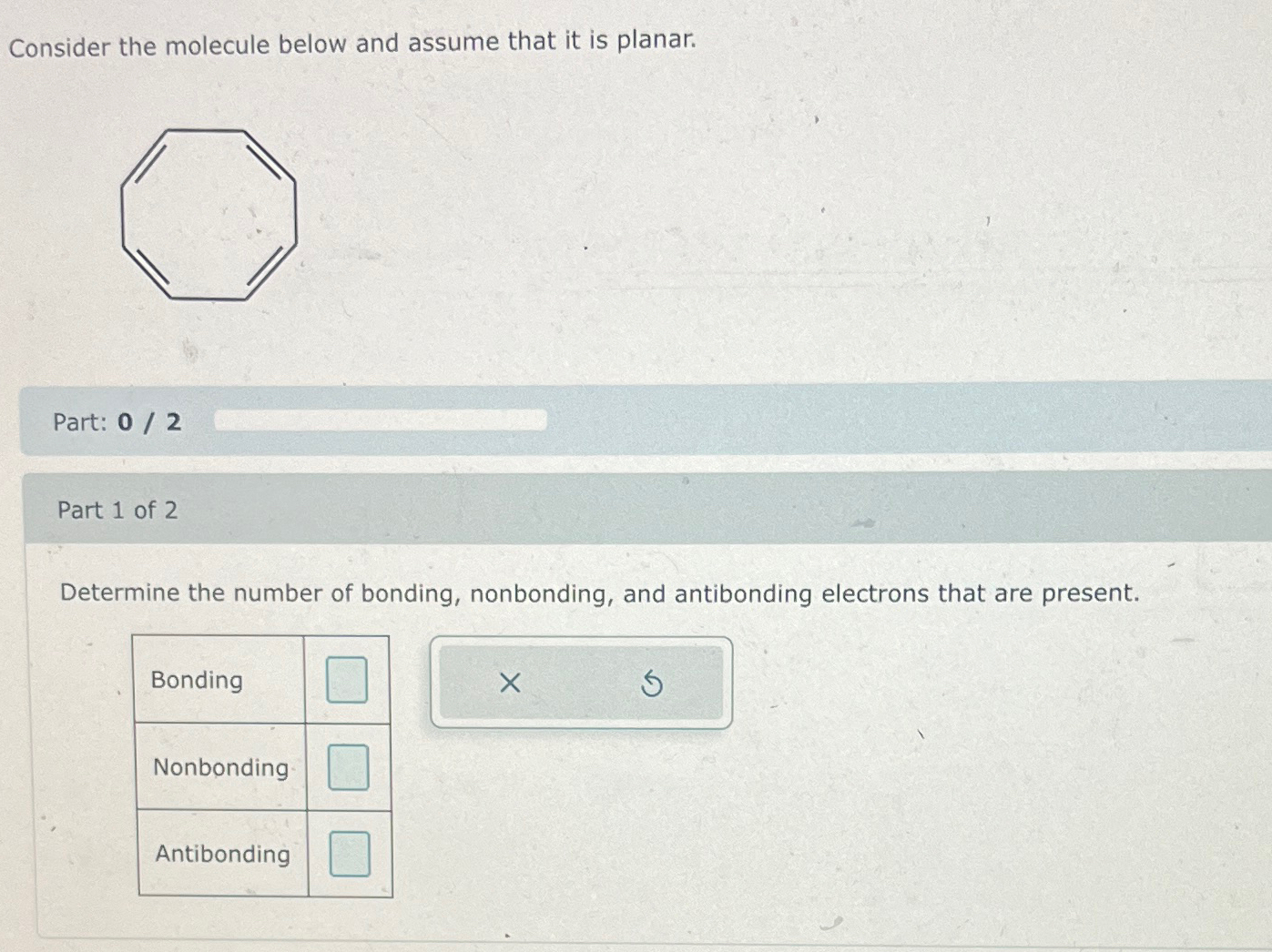 Solved Consider the molecule below and assume that it is | Chegg.com