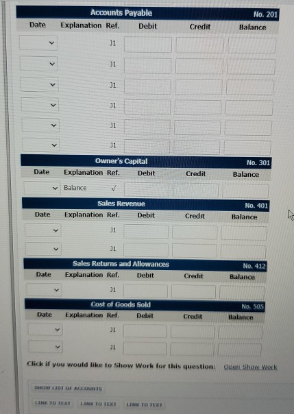Solved Enter the beginning balances in the ledger accounts | Chegg.com