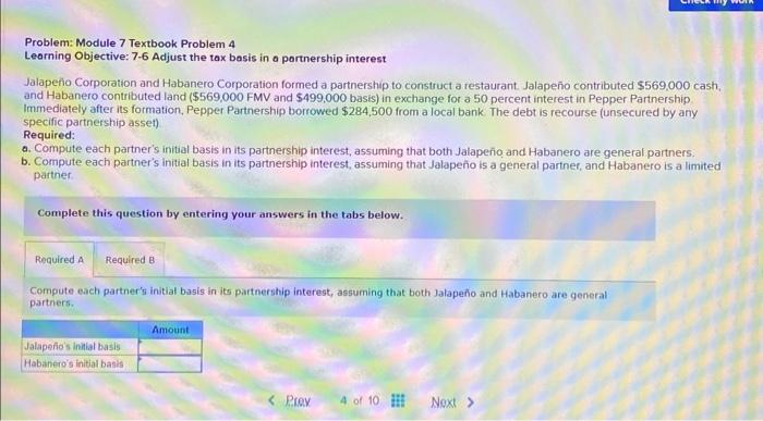 Solved Problem: Module 7 Textbook Problem 4 Learning | Chegg.com