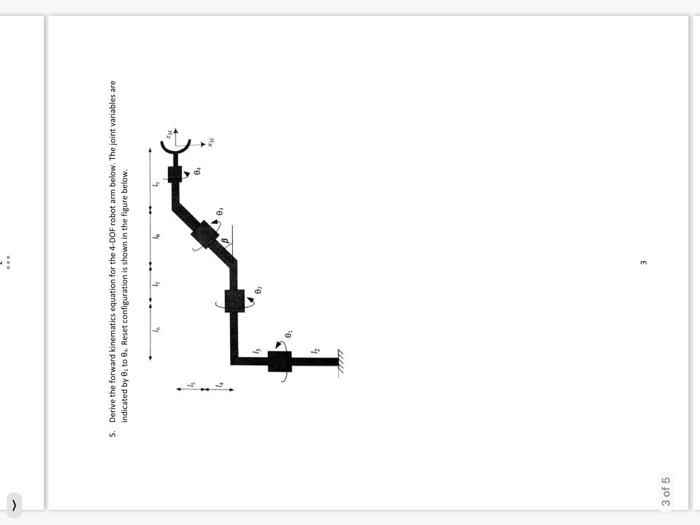 Solved 1. For the simple 2-axis, planar robot in the figure | Chegg.com