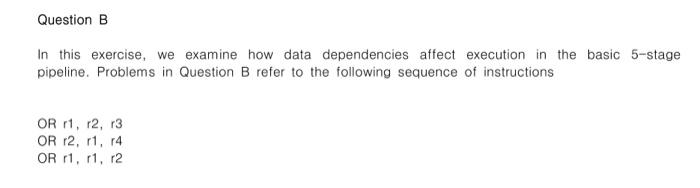 Solved In this exercise, we examine how data dependencies | Chegg.com