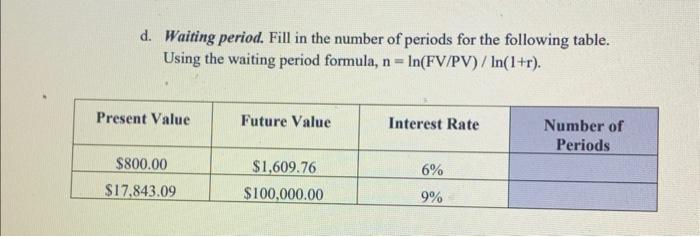 Solved Use a calculator, excel, and formula to answer | Chegg.com