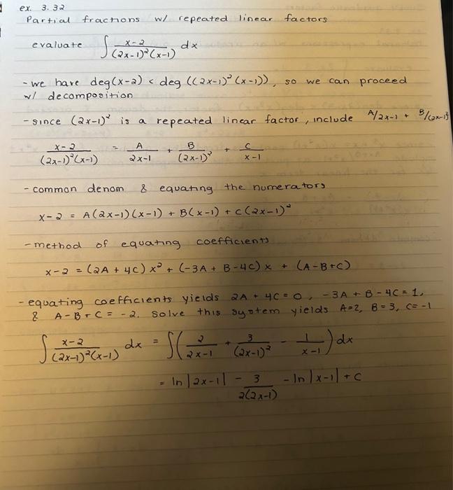 Solved can someone please explain how they solved the system | Chegg.com