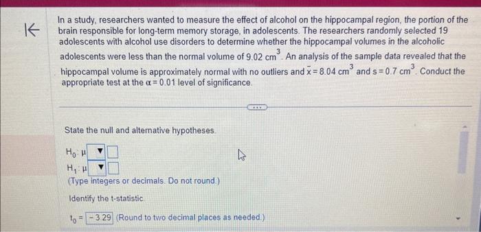 Solved i need help finding the H0 and H1. also need help | Chegg.com
