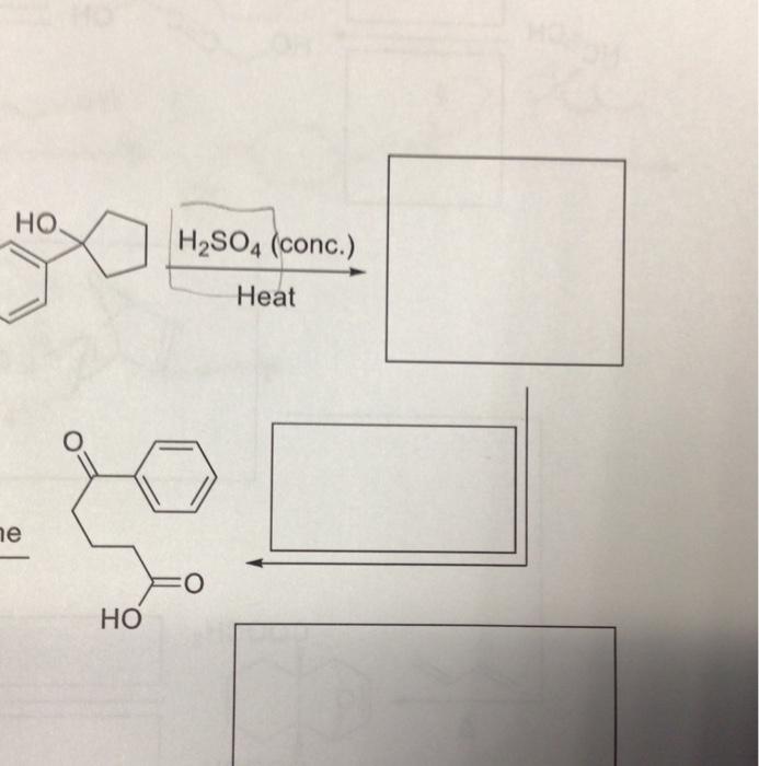 Solved Heat H2SO4 (conc.) | Chegg.com
