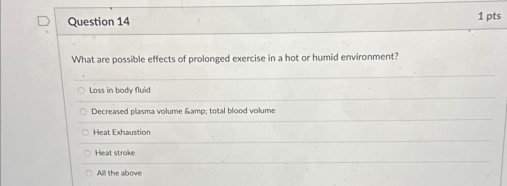 Solved Question 141 ﻿ptsWhat are possible effects of | Chegg.com