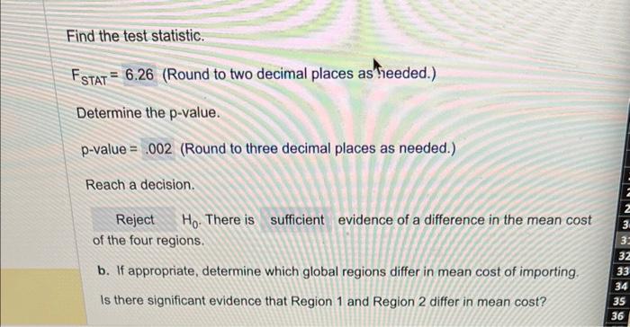 Solved I Found The First Fstat But I Dont Know What To