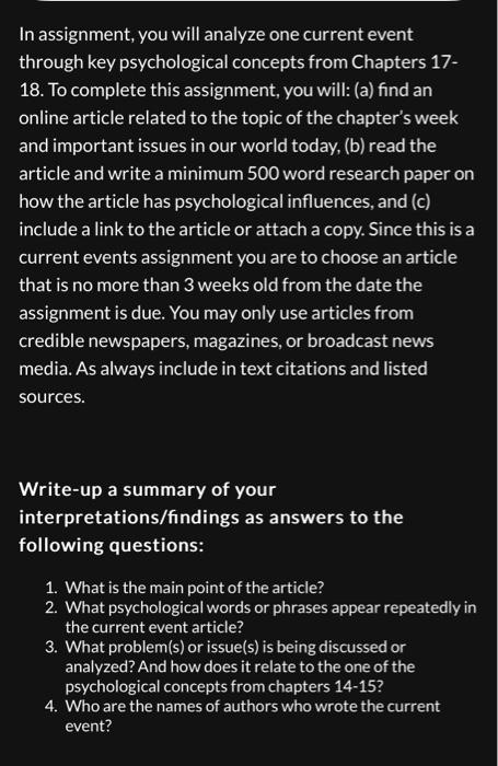 Solved The first photo shows the assignment photo two and | Chegg.com