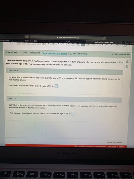 Solved www.sun.connectmath.com MATH-1442-008 Mew Connect | Chegg.com