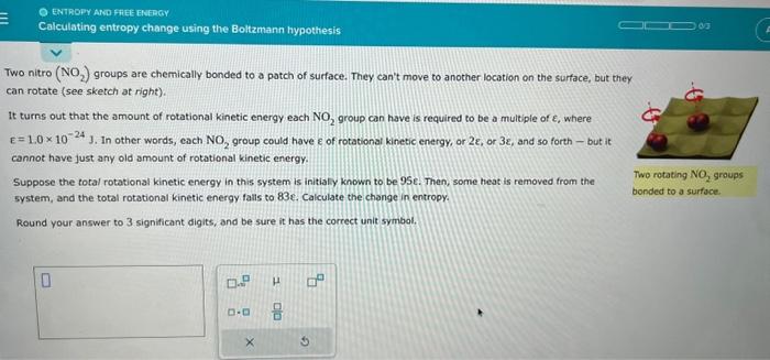 Solved Two nitro (NO2) groups are chemically bonded to a | Chegg.com