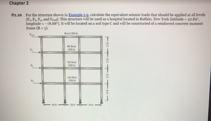 Chapter 2 P2.26 For the structure shown in Example | Chegg.com