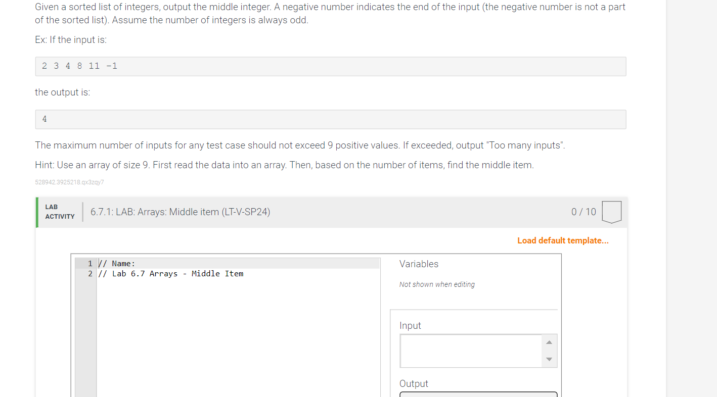 Solved In Coral Please Given a sorted list of integers, | Chegg.com Solved In Coral Please Given a sorted list of integers, | Chegg.com