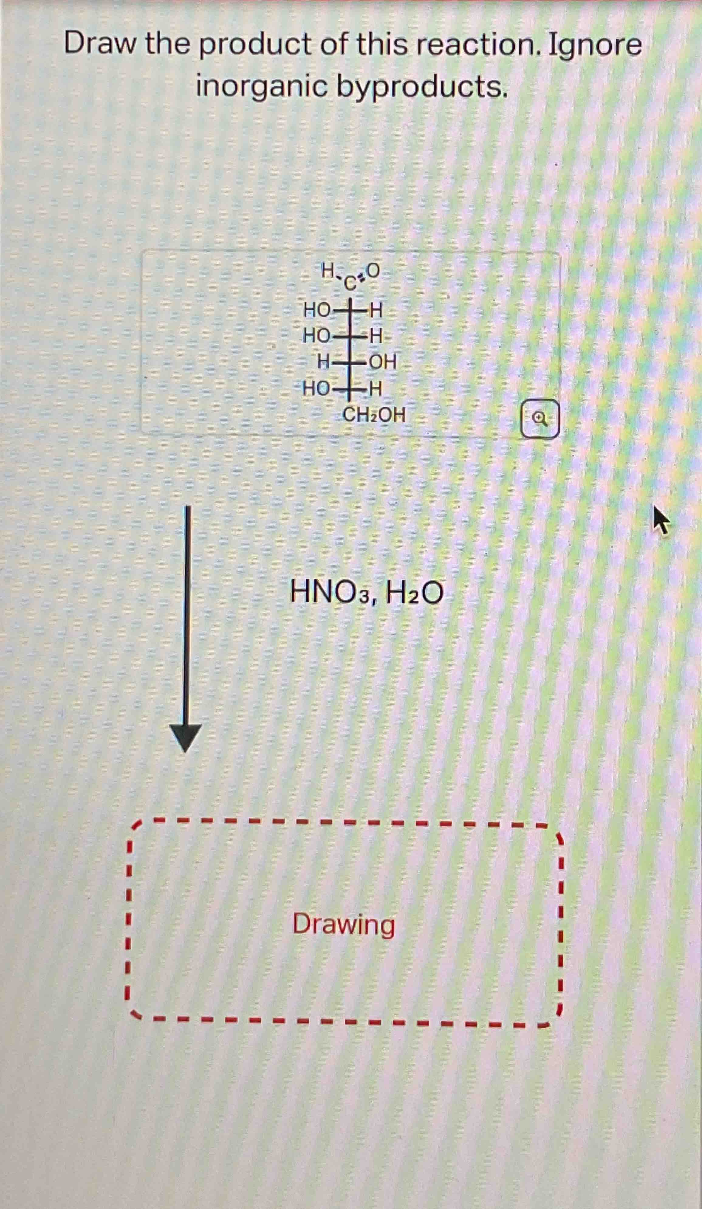 Solved Draw the product of this reaction. Ignoreinorganic | Chegg.com