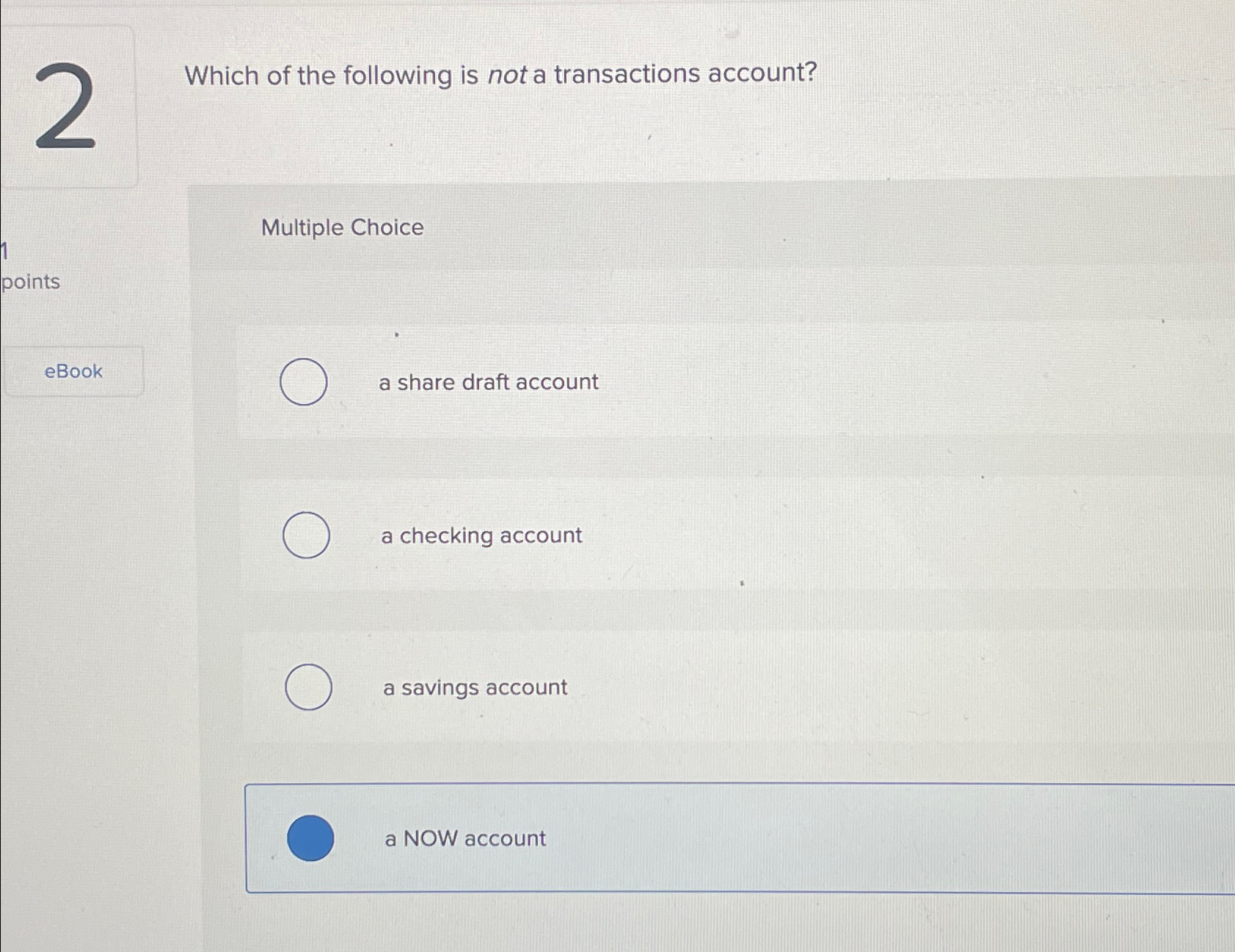 Solved Which of the following is not a transactions | Chegg.com