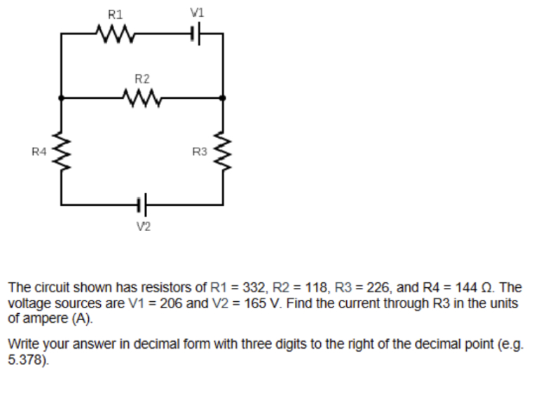 Solved The circuit shown has resistors | Chegg.com