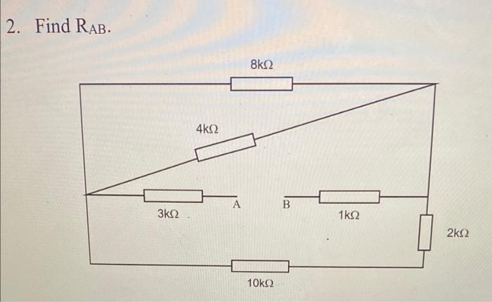Solved 2. Find RAB. | Chegg.com