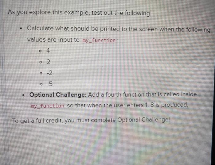 Solved you explore this example, test out the following: - | Chegg.com