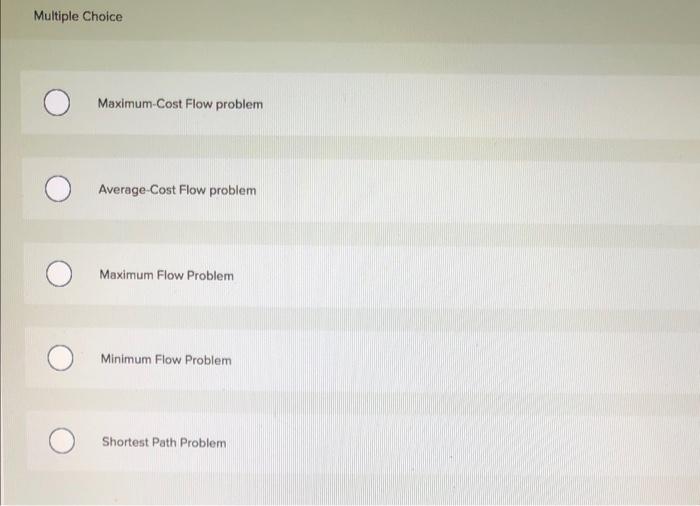 Solved MC Qu. 6-73 The figure below shows the possible | Chegg.com