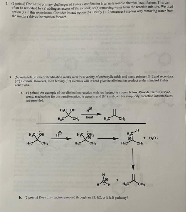 Solved 2. (2 points) One of the primary challenges of Fisher | Chegg.com