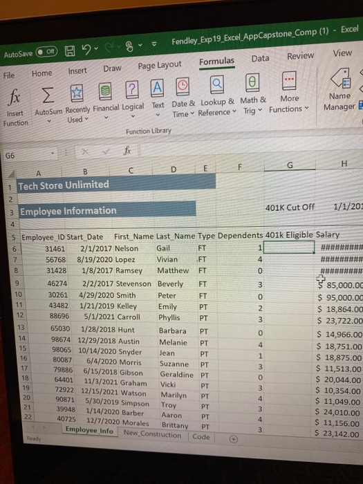 Solved Graderin Exp19_Excel_App_ca Project Description: | Chegg.com