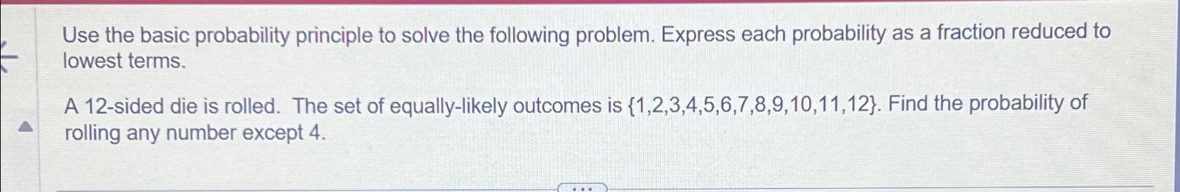 Solved Use the basic probability principle to solve the | Chegg.com