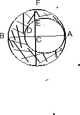 Solved IN FIGURE,a crescent is formed by two circles which | Chegg.com