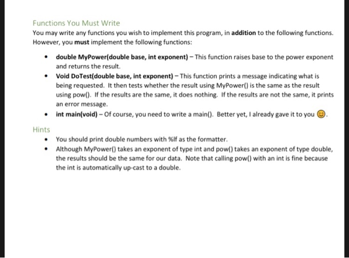Solved Concepts To Practice User Written Functions Math H