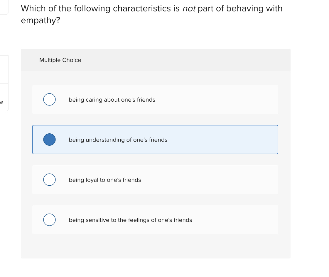 Solved Which of the following characteristics is not part of | Chegg.com