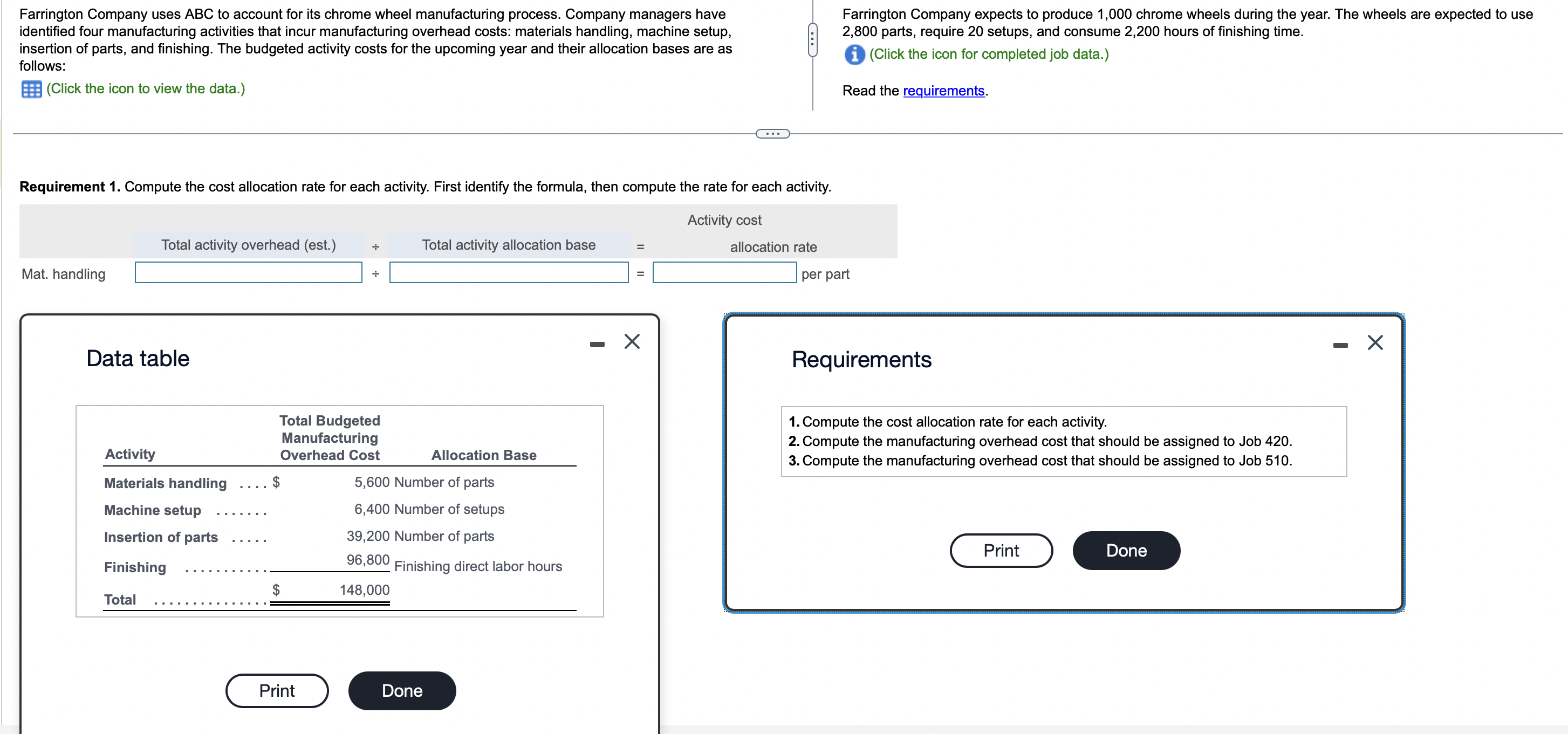 Solved follows:(Click the icon to view the data.)(Click the | Chegg.com