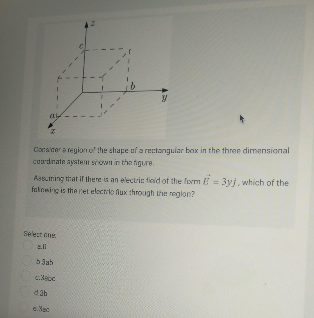 [Solved]: Consider a region of the shape of a rectangul