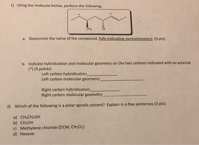Ch3oh Molecular Geometry Name
