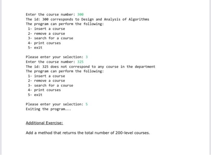 Solved Data Structure / language python Lab subject : | Chegg.com