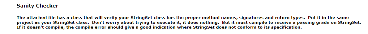 Solved Write A Class String Set A Stringset Object Is Given 3681