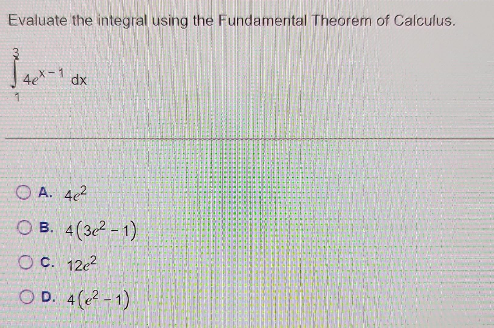 Solved Evaluate the integral using the Fundamental Theorem | Chegg.com