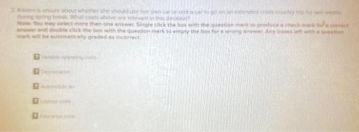Solved 2 Kristen i D abou Verb automatically graded as | Chegg.com