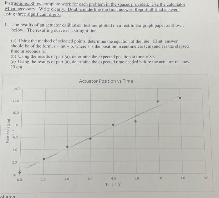 Solved Instructions: Show complete work for each problem in | Chegg.com