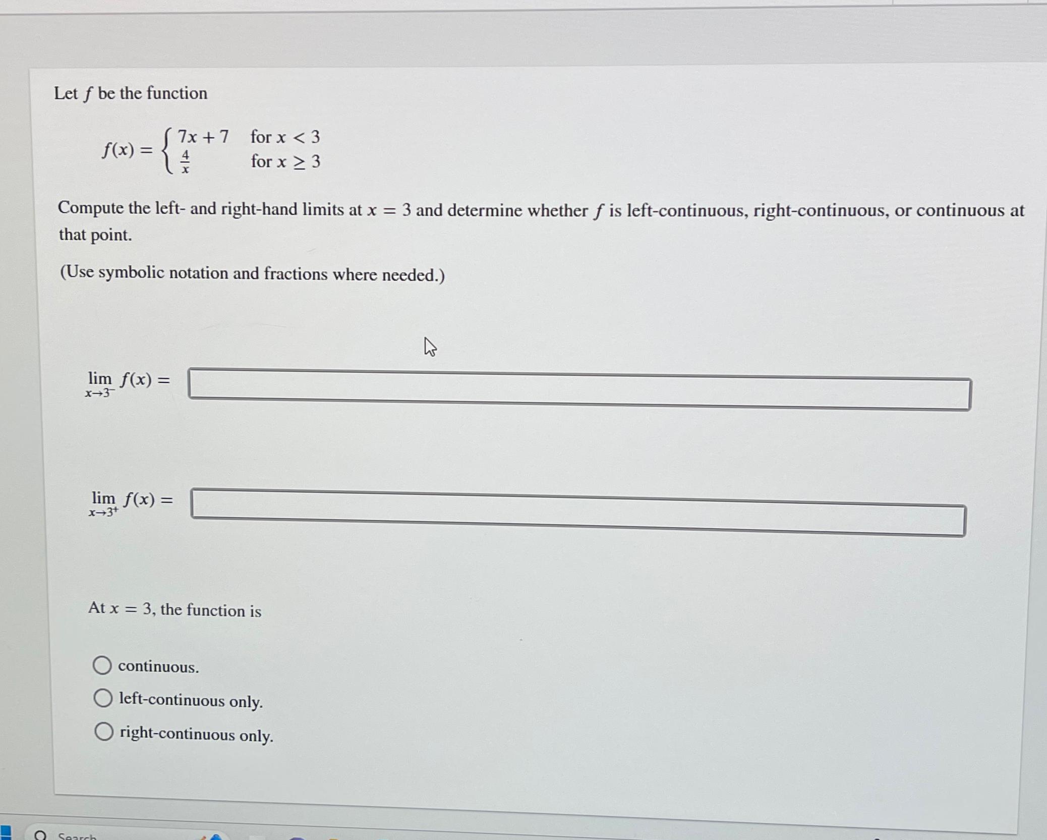 Solved Let f ﻿be the | Chegg.com