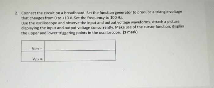 1. Analyze the following circuit and determine the | Chegg.com