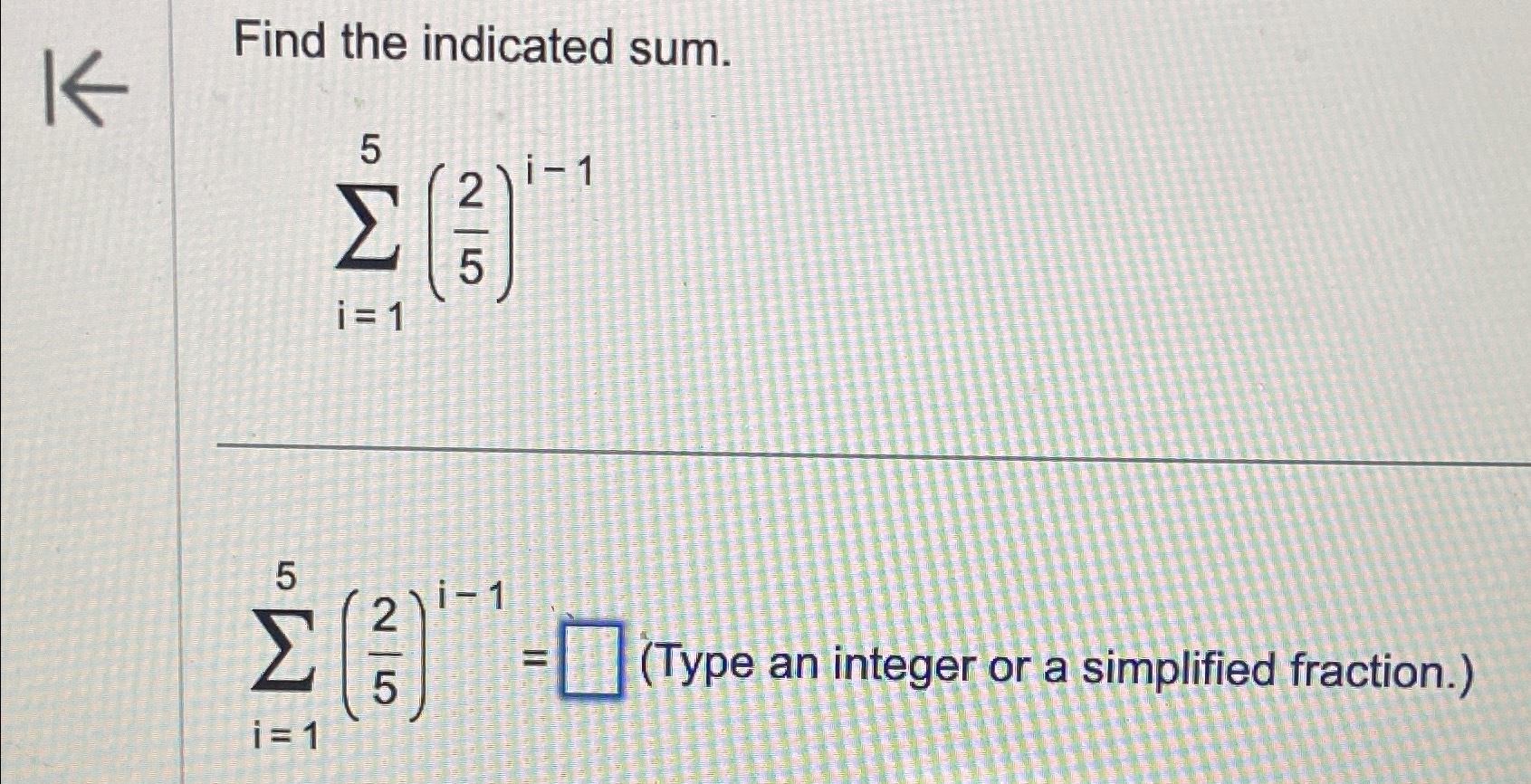 Solved Find the indicated | Chegg.com