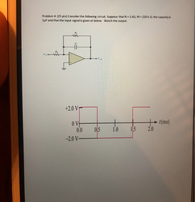 Solved Problem 4: (25 pts) Consider the following circuit. | Chegg.com