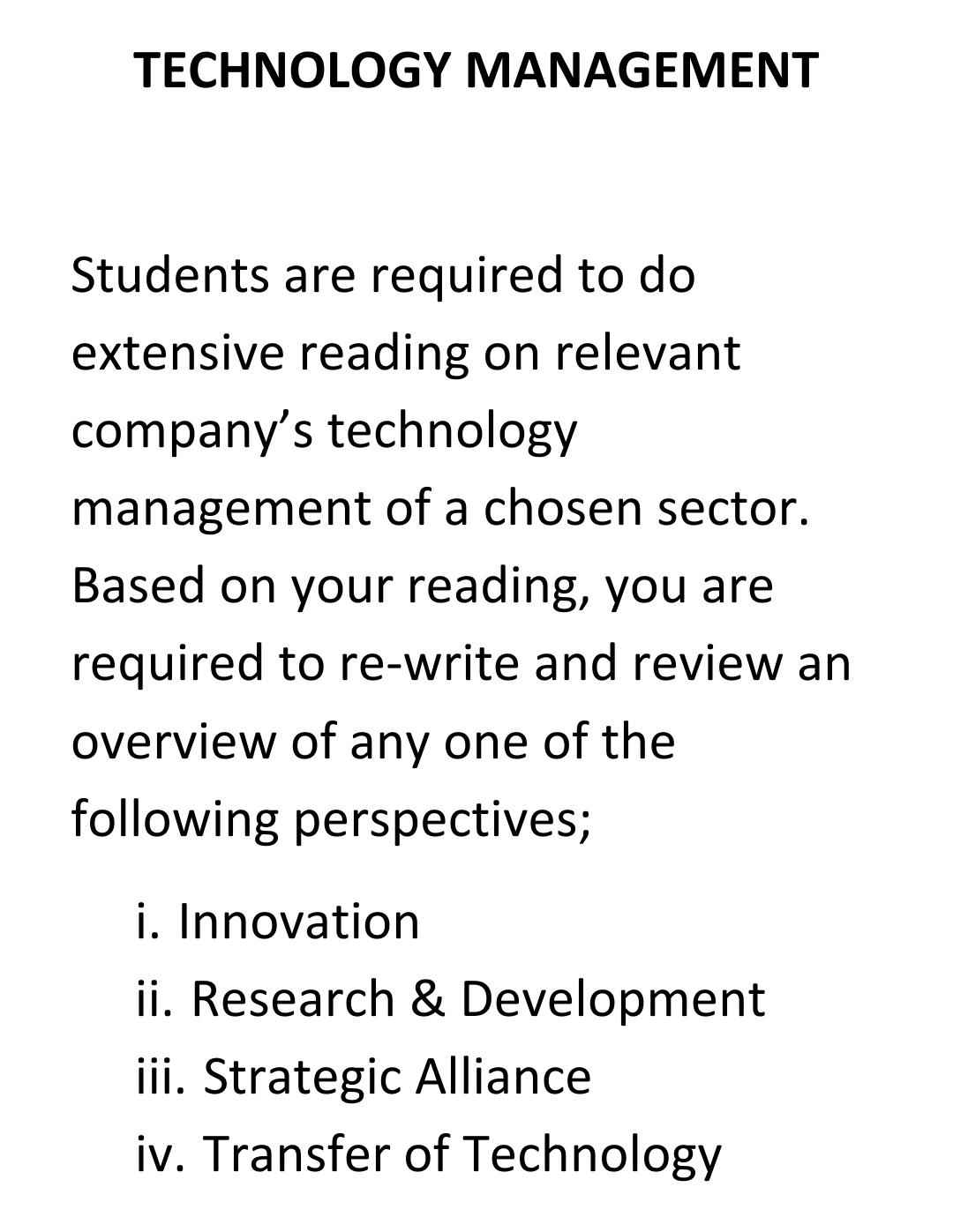 Solved TECHNOLOGY MA | Chegg.com