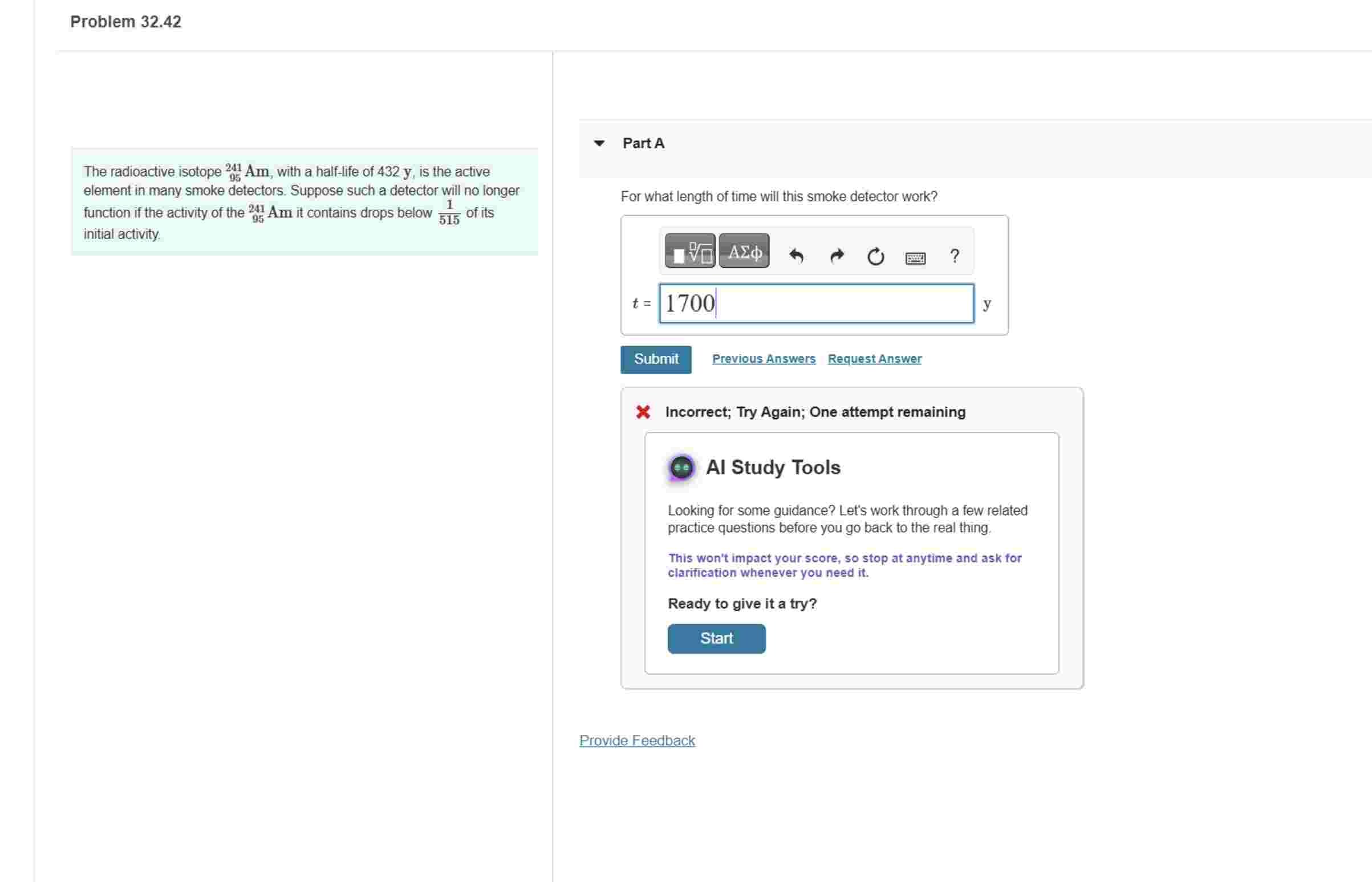 Solved Can someone please help me ﻿please!!!The radioactive | Chegg.com