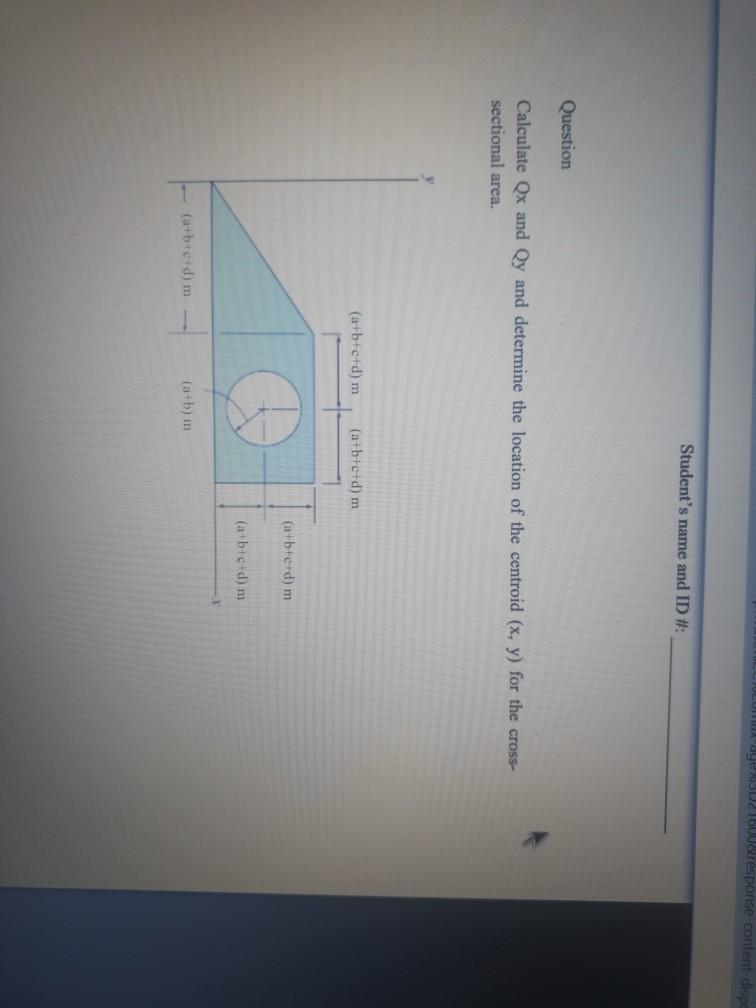 Solved dye321600&response content dispo Student's name and | Chegg.com
