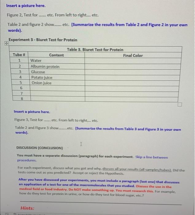 IFE CHEMISTRY LAB REPORT Name: Date: Course: BIOL | Chegg.com